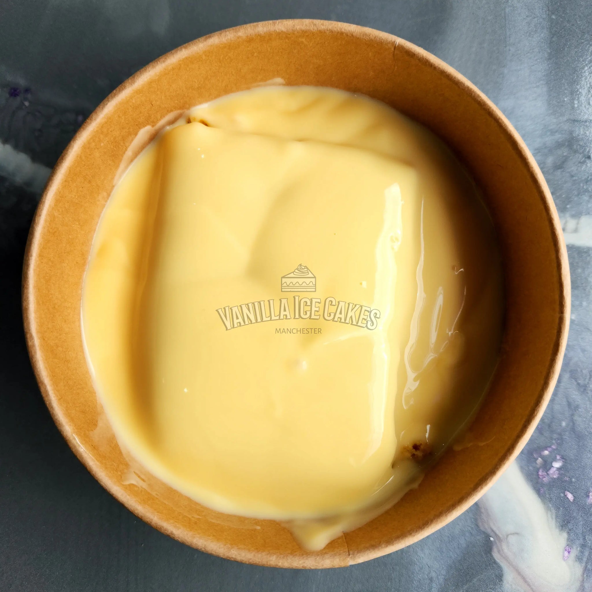 Vanilla Ice Cakes - Vanilla Sponge Cake & Custard